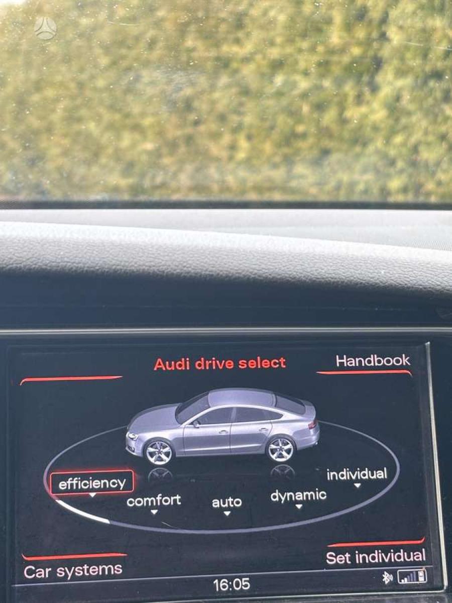 Черный Ауди A5 Sportback 2015 в Юрбаркас, объемом двигателя 2.97 л и пробегом 252 тыс. км за 11700 €, фото 16 на AUTOMOTO.COM.LV