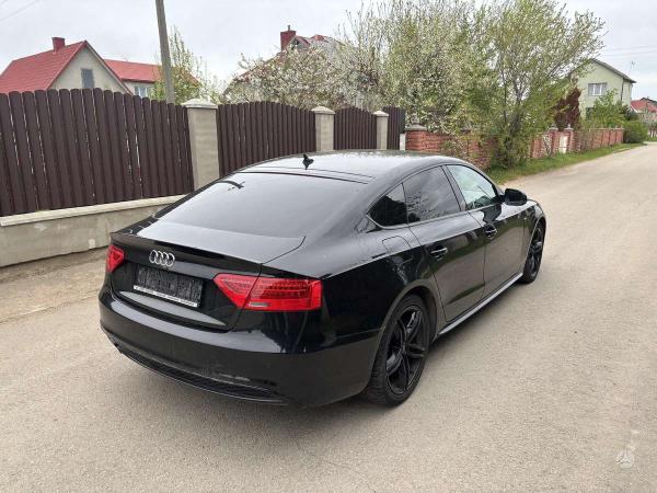 Черный Ауди A5 Sportback 2015 в Юрбаркас, объемом двигателя 2.97 л и пробегом 252 тыс. км за 11500 €, фото 5 на AUTOMOTO.COM.LV