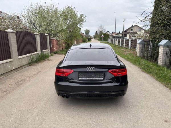 Черный Ауди A5 Sportback 2015 в Юрбаркас, объемом двигателя 2.97 л и пробегом 252 тыс. км за 11500 €, фото 6 на AUTOMOTO.COM.LV