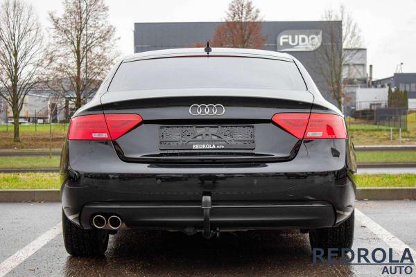 Black Audi A5 Sportback 2016 in Kaunas, with an engine capacity of 1.97 L and mileage of 191 thousand km for 13500 €, photo 5 on AUTOMOTO.COM.LV