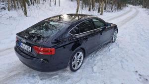 Черный Ауди A5 Sportback 2016 в Вильнюс, объемом двигателя 2.97 л и пробегом 234 тыс. км за 13900 €, фото  на AUTOMOTO.COM.LV