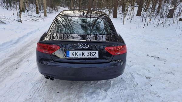 Black Audi A5 Sportback 2016 in Vilnius, with an engine capacity of 2.97 L and mileage of 234 thousand km for 13900 €, photo 4 on AUTOMOTO.COM.LV