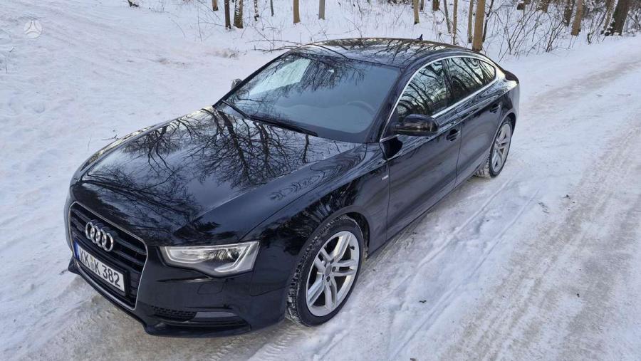 Черный Ауди A5 Sportback 2016 в Вильнюс, объемом двигателя 2.97 л и пробегом 234 тыс. км за 13900 €, фото 9 на AUTOMOTO.COM.LV
