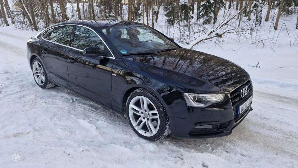 Black Audi A5 Sportback 2016 in Vilnius, with an engine capacity of 2.97 L and mileage of 234 thousand km for 13900 €, photo 10 on AUTOMOTO.COM.LV