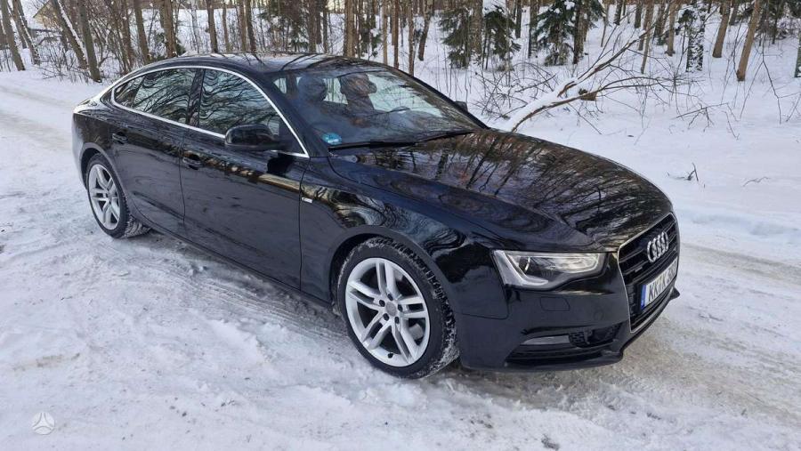 Черный Ауди A5 Sportback 2016 в Вильнюс, объемом двигателя 2.97 л и пробегом 234 тыс. км за 13900 €, фото 10 на AUTOMOTO.COM.LV