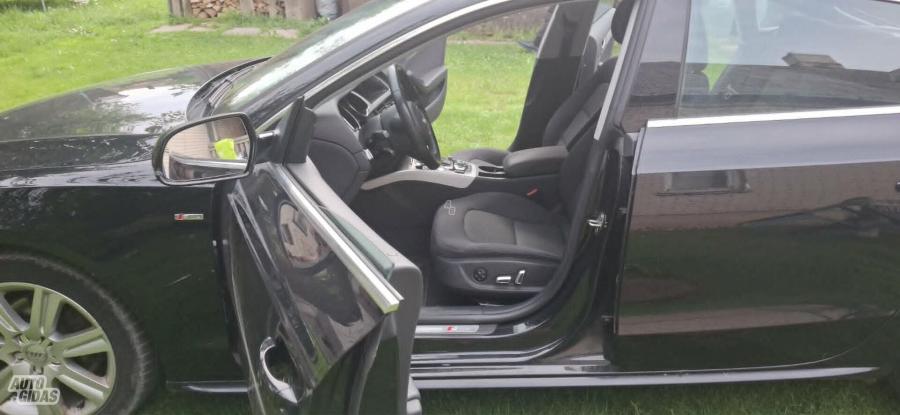 Melns Audi A5 Sportback 2016 Kauņa, ar dzinēja tilpumu 1.80 L un nobraukumu 250 tūkst. km par 10700 €, foto 1 vietnē AUTOMOTO.COM.LV
