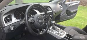 Melns Audi A5 Sportback 2016 Kauņa, ar dzinēja tilpumu 1.80 L un nobraukumu 250 tūkst. km par 10700 €, foto 7 vietnē AUTOMOTO.COM.LV