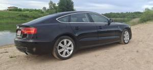Melns Audi A5 Sportback 2016 Kauņa, ar dzinēja tilpumu 1.80 L un nobraukumu 250 tūkst. km par 10700 €, foto 8 vietnē AUTOMOTO.COM.LV
