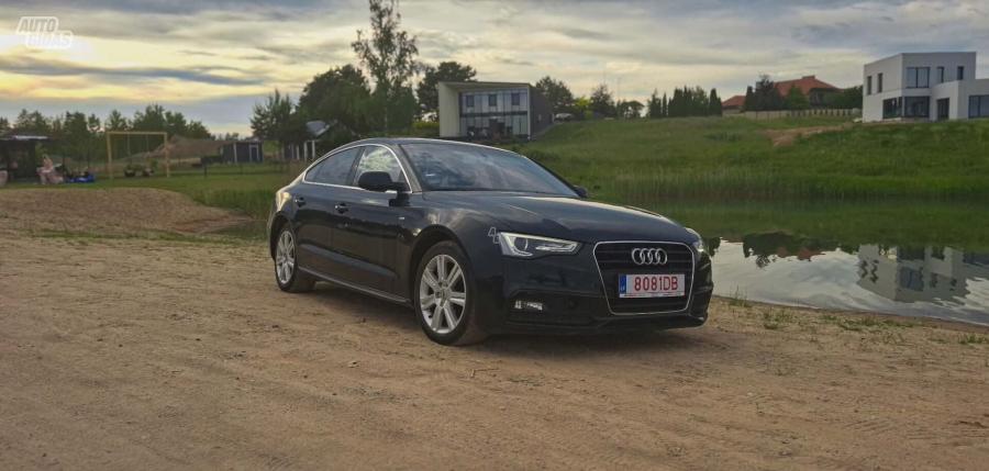 Черный Ауди A5 Sportback 2016 в Каунас, объемом двигателя 1.80 л и пробегом 250 тыс. км за 10700 €, фото 12 на AUTOMOTO.COM.LV
