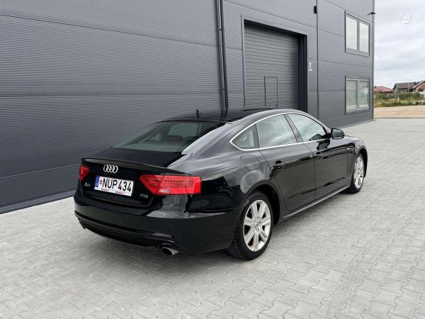 Черный Ауди A5 Sportback 2016 в Клайпеда, объемом двигателя 1.80 л и пробегом 255 тыс. км за 10500 €, фото 7 на AUTOMOTO.COM.LV