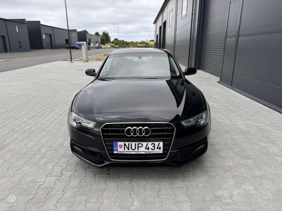Black Audi A5 Sportback 2016 in Klaipeda, with an engine capacity of 1.80 L and mileage of 255 thousand km for 10500 €, photo 3 on AUTOMOTO.COM.LV