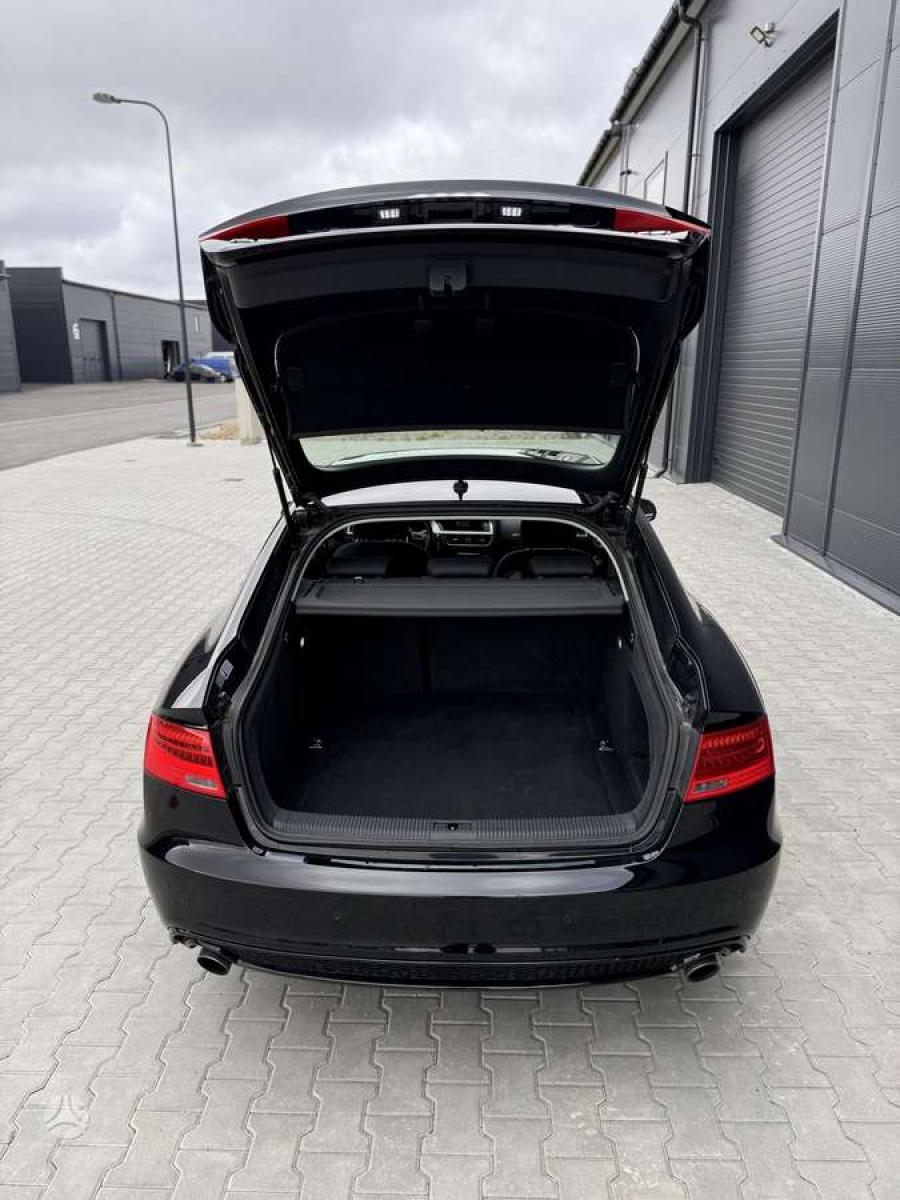 Black Audi A5 Sportback 2016 in Klaipeda, with an engine capacity of 1.80 L and mileage of 255 thousand km for 10500 €, photo 15 on AUTOMOTO.COM.LV