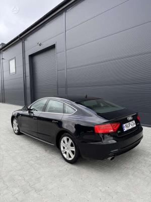 Black Audi A5 Sportback 2016 in Klaipeda, with an engine capacity of 1.80 L and mileage of 255 thousand km for 10500 €, photo 16 on AUTOMOTO.COM.LV