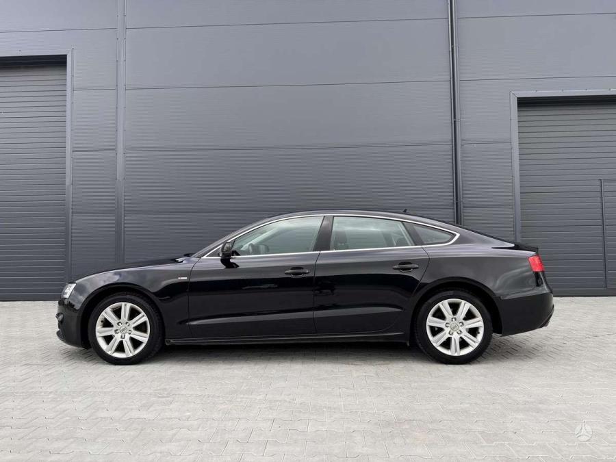 Black Audi A5 Sportback 2016 in Klaipeda, with an engine capacity of 1.80 L and mileage of 255 thousand km for 10500 €, photo 17 on AUTOMOTO.COM.LV
