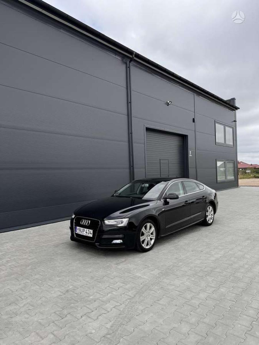 Black Audi A5 Sportback 2016 in Klaipeda, with an engine capacity of 1.80 L and mileage of 255 thousand km for 10500 €, photo 20 on AUTOMOTO.COM.LV