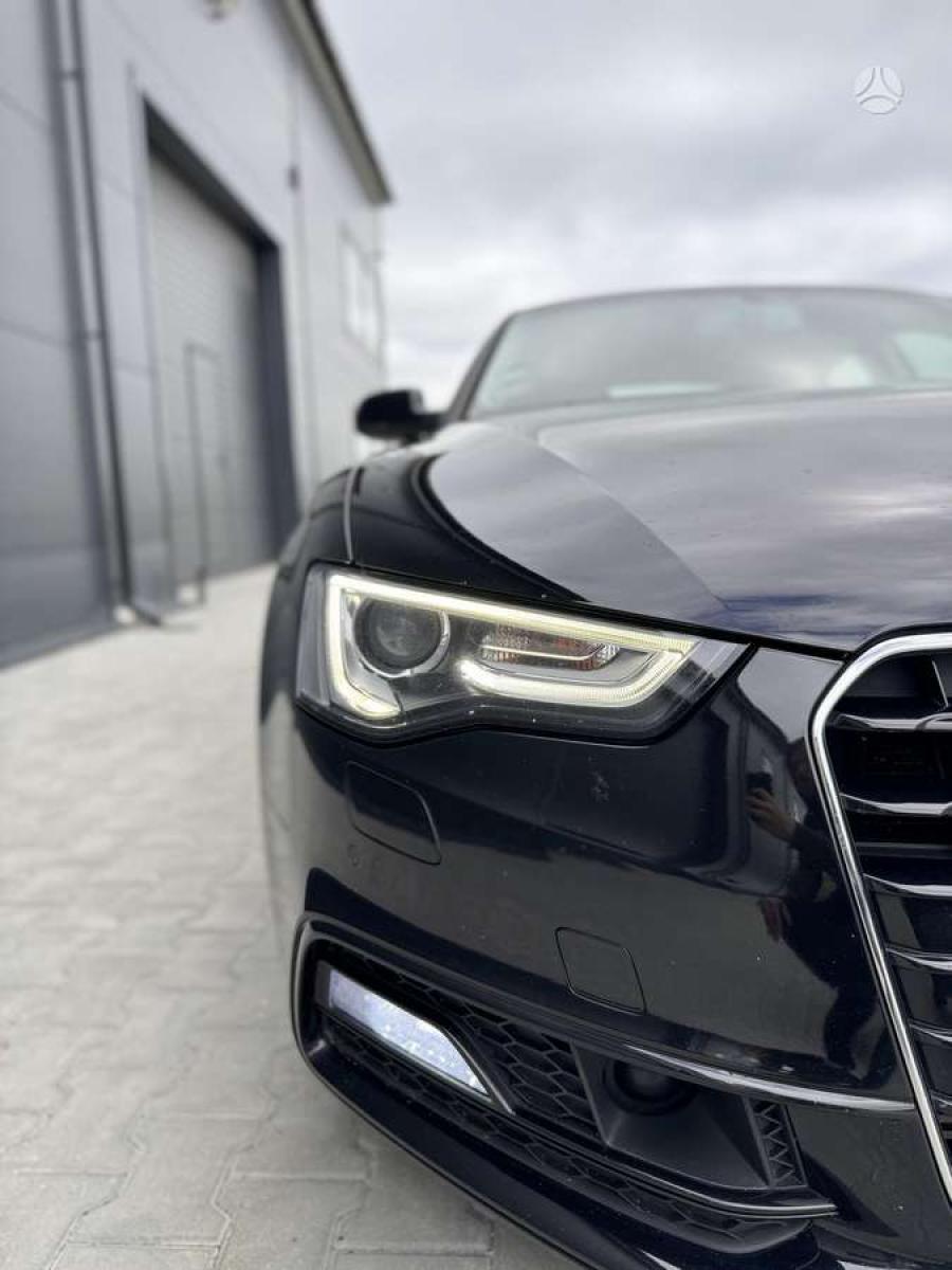 Black Audi A5 Sportback 2016 in Klaipeda, with an engine capacity of 1.80 L and mileage of 255 thousand km for 10500 €, photo 21 on AUTOMOTO.COM.LV