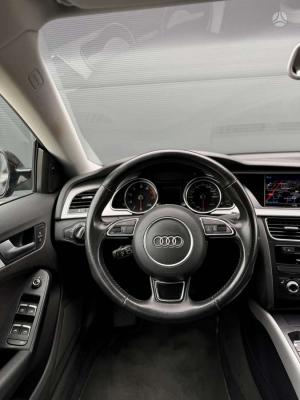 Black Audi A5 Sportback 2016 in Klaipeda, with an engine capacity of 1.80 L and mileage of 255 thousand km for 10500 €, photo 29 on AUTOMOTO.COM.LV