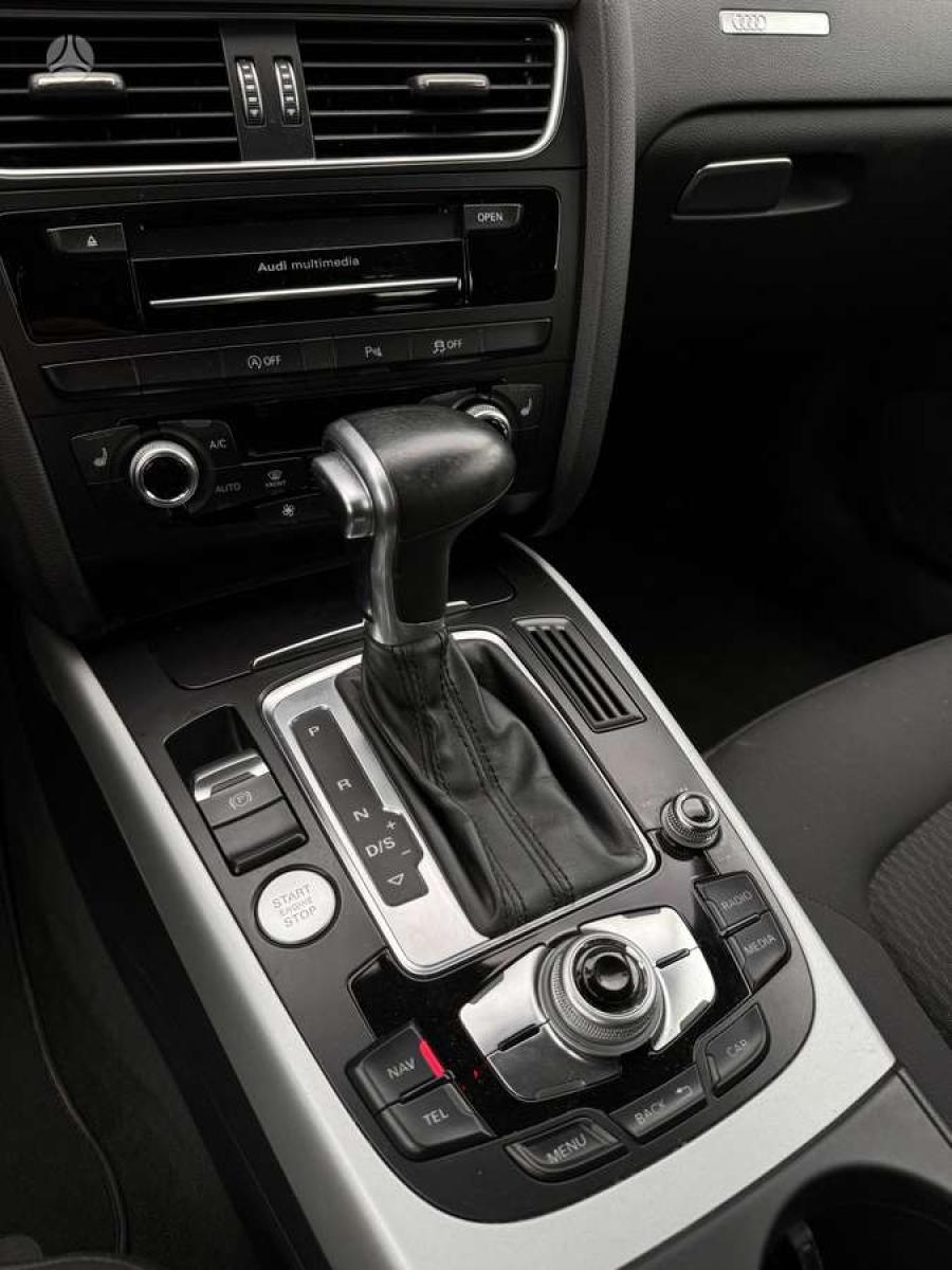 Black Audi A5 Sportback 2016 in Klaipeda, with an engine capacity of 1.80 L and mileage of 255 thousand km for 10500 €, photo 35 on AUTOMOTO.COM.LV