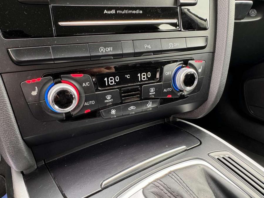 Black Audi A5 Sportback 2016 in Klaipeda, with an engine capacity of 1.80 L and mileage of 255 thousand km for 10500 €, photo 36 on AUTOMOTO.COM.LV