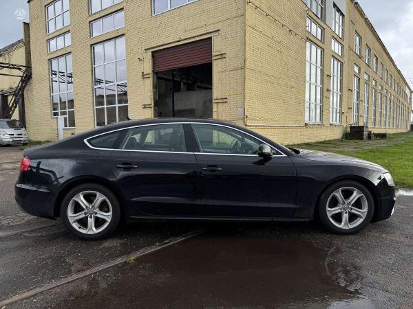 Melns Audi A5 Sportback 2016 Kauņa, ar dzinēja tilpumu 1.80 L un nobraukumu 218 tūkst. km par 9900 €, foto 4 vietnē AUTOMOTO.COM.LV