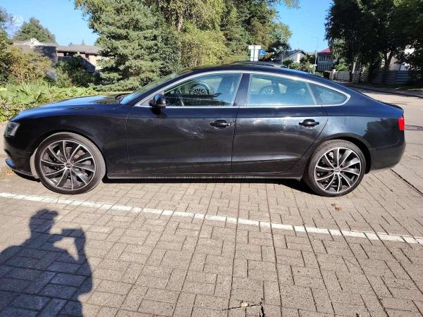 Черный Ауди A5 Sportback 2016 в Паланга, объемом двигателя 1.80 л и пробегом 128 тыс. км за 14999 €, фото 3 на AUTOMOTO.COM.LV
