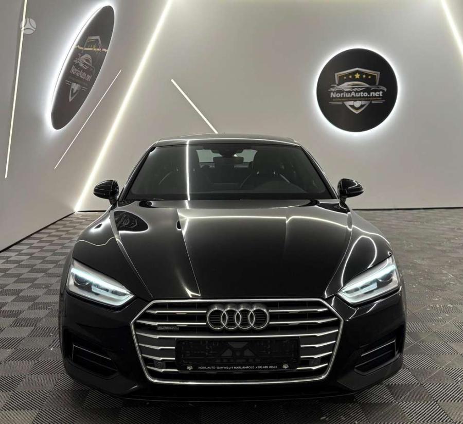 Melns Audi A5 Sportback 2017 Marijampole, ar dzinēja tilpumu 1.97 L un nobraukumu 198 tūkst. km par 18999 €, foto 28 vietnē AUTOMOTO.COM.LV