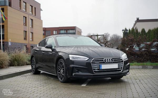 Black Audi A5 Sportback 2017 in Kaunas, with an engine capacity of 2.00 L and mileage of 219 thousand km for 17000 €, photo 1 on AUTOMOTO.COM.LV