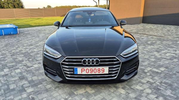 Melns Audi A5 Sportback 2017 Kauņa, ar dzinēja tilpumu 2.00 L un nobraukumu 250 tūkst. km par 15999 €, foto 2 vietnē AUTOMOTO.COM.LV