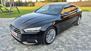 Melns Audi A5 Sportback 2017 Kauņa, ar dzinēja tilpumu 2.00 L un nobraukumu 250 tūkst. km par 15999 €, foto 4 vietnē AUTOMOTO.COM.LV