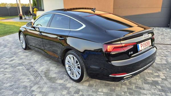 Melns Audi A5 Sportback 2017 Kauņa, ar dzinēja tilpumu 2.00 L un nobraukumu 250 tūkst. km par 15999 €, foto 5 vietnē AUTOMOTO.COM.LV