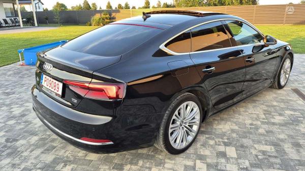Melns Audi A5 Sportback 2017 Kauņa, ar dzinēja tilpumu 2.00 L un nobraukumu 250 tūkst. km par 15999 €, foto 6 vietnē AUTOMOTO.COM.LV