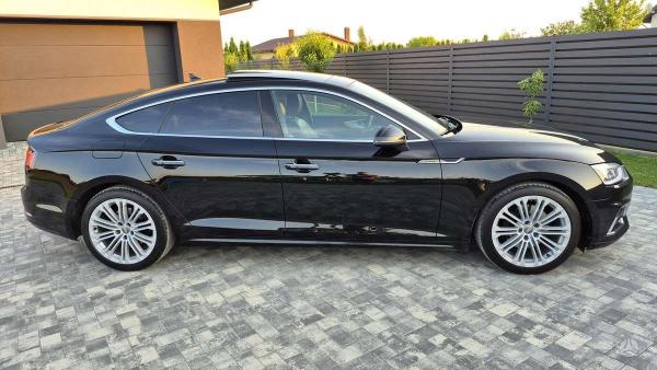 Melns Audi A5 Sportback 2017 Kauņa, ar dzinēja tilpumu 2.00 L un nobraukumu 250 tūkst. km par 15999 €, foto 7 vietnē AUTOMOTO.COM.LV
