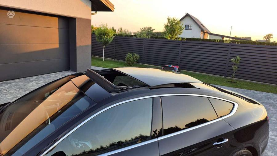 Melns Audi A5 Sportback 2017 Kauņa, ar dzinēja tilpumu 2.00 L un nobraukumu 250 tūkst. km par 15999 €, foto 20 vietnē AUTOMOTO.COM.LV