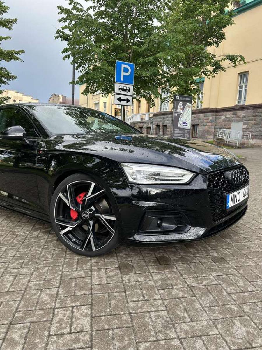 Черный Ауди A5 Sportback 2017 в Шяуляй, объемом двигателя 2.97 л и пробегом 332 тыс. км за 17700 €, фото 3 на AUTOMOTO.COM.LV