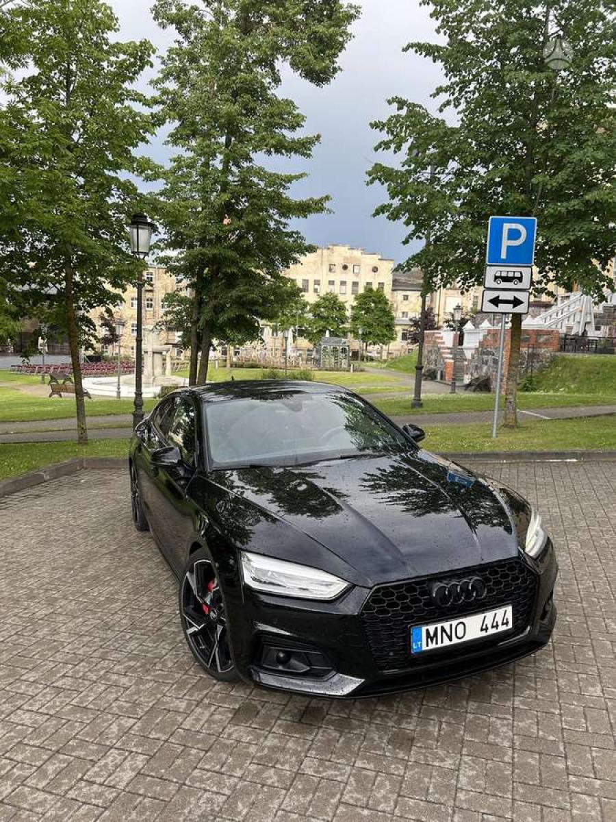 Черный Ауди A5 Sportback 2017 в Шяуляй, объемом двигателя 2.97 л и пробегом 332 тыс. км за 17700 €, фото 4 на AUTOMOTO.COM.LV