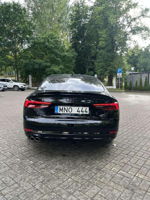 Melns Audi A5 Sportback 2017 Šauļi, ar dzinēja tilpumu 2.97 L un nobraukumu 332 tūkst. km par 17700 €, foto 7 vietnē AUTOMOTO.COM.LV