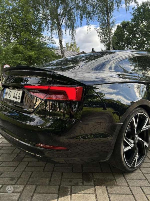 Melns Audi A5 Sportback 2017 Šauļi, ar dzinēja tilpumu 2.97 L un nobraukumu 332 tūkst. km par 17700 €, foto 8 vietnē AUTOMOTO.COM.LV
