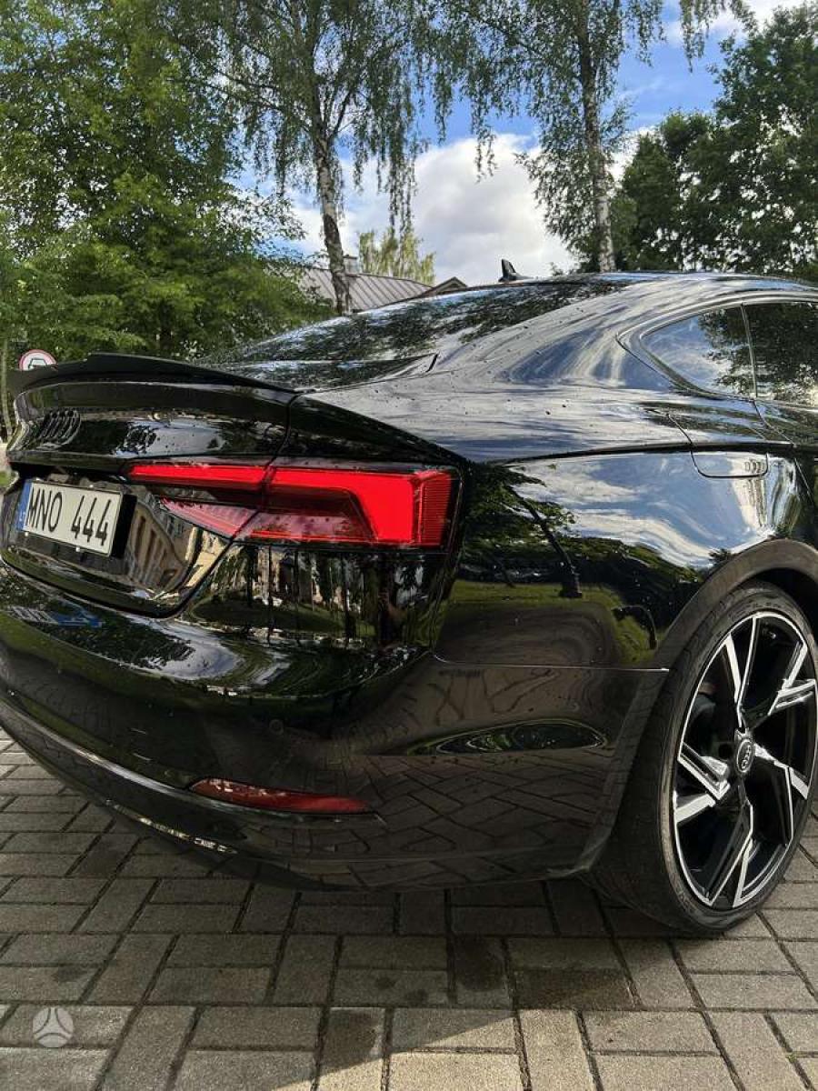 Черный Ауди A5 Sportback 2017 в Шяуляй, объемом двигателя 2.97 л и пробегом 332 тыс. км за 17700 €, фото 9 на AUTOMOTO.COM.LV