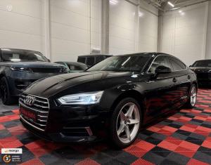 Black Audi A5 Sportback 2017 in Vilnius, with an engine capacity of 1.97 L and mileage of 248 thousand km for 15000 €, photo  on AUTOMOTO.COM.LV