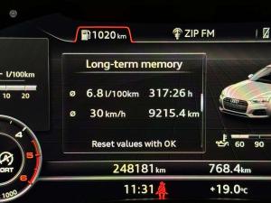 Black Audi A5 Sportback 2017 in Vilnius, with an engine capacity of 1.97 L and mileage of 248 thousand km for 15000 €, photo 20 on AUTOMOTO.COM.LV