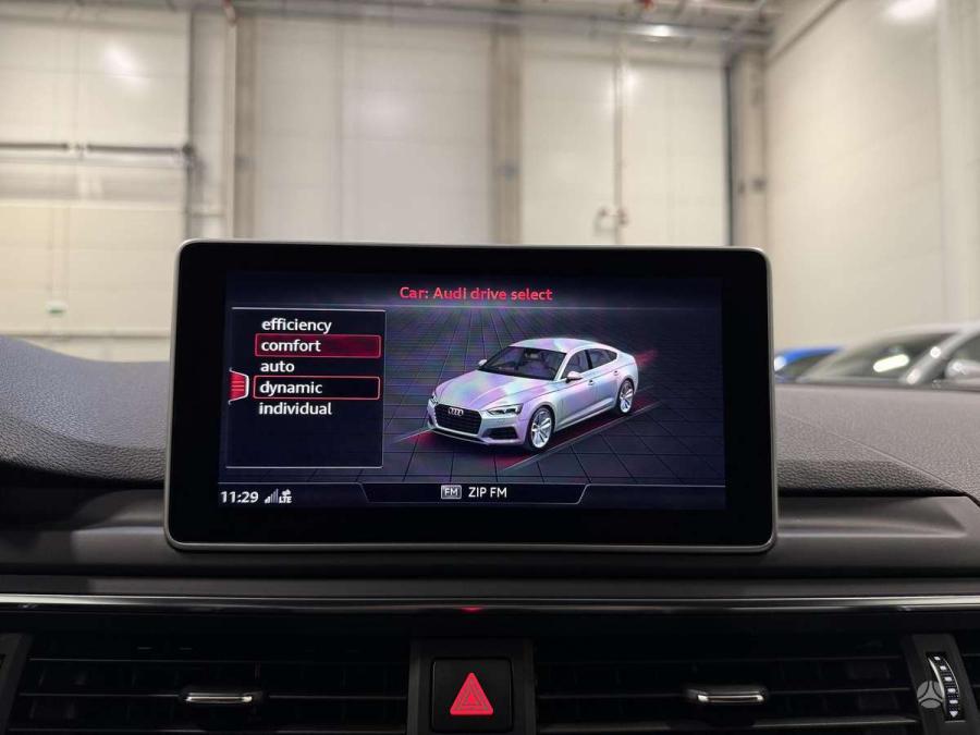 Black Audi A5 Sportback 2017 in Vilnius, with an engine capacity of 1.97 L and mileage of 248 thousand km for 15000 €, photo 26 on AUTOMOTO.COM.LV