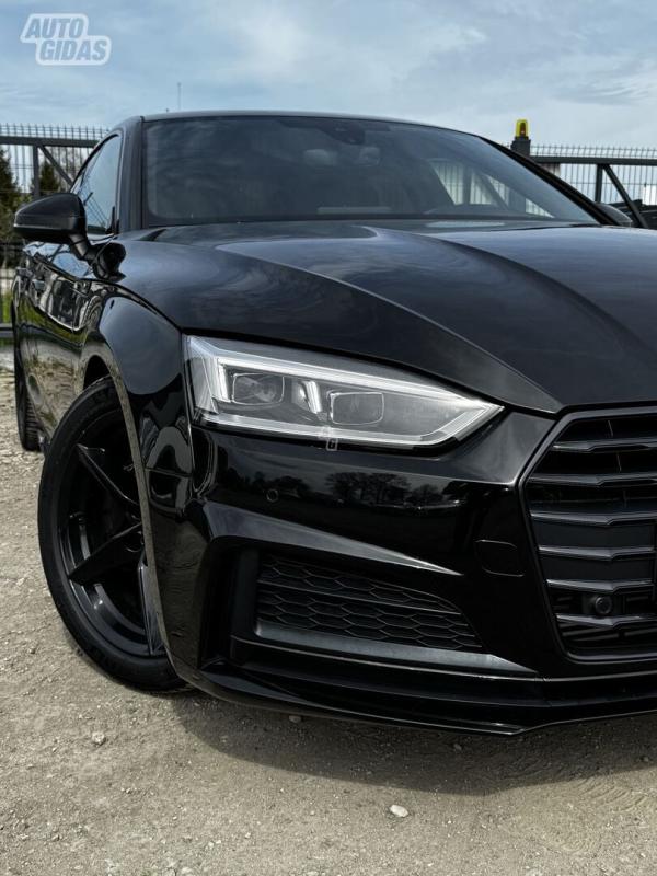 Черный Ауди A5 Sportback 2018 в Клайпеда, объемом двигателя 2.00 л и пробегом 134 тыс. км за 18950 €, фото 3 на AUTOMOTO.COM.LV