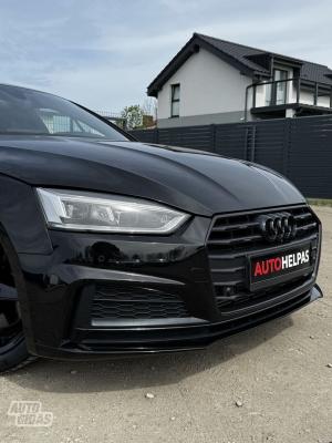 Black Audi A5 Sportback 2018 in Klaipeda, with an engine capacity of 2.00 L and mileage of 134 thousand km for 18950 €, photo 5 on AUTOMOTO.COM.LV