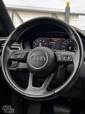 Black Audi A5 Sportback 2018 in Klaipeda, with an engine capacity of 2.00 L and mileage of 134 thousand km for 18950 €, photo 13 on AUTOMOTO.COM.LV