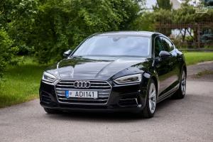 Черный Ауди A5 Sportback 2018 в Вильнюс, объемом двигателя 2.00 л и пробегом 279 тыс. км за 18190 €, фото  на AUTOMOTO.COM.LV