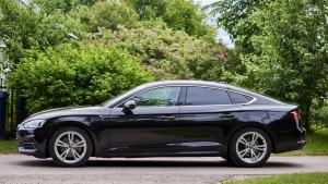 Черный Ауди A5 Sportback 2018 в Вильнюс, объемом двигателя 2.00 л и пробегом 279 тыс. км за 18190 €, фото 5 на AUTOMOTO.COM.LV