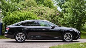 Черный Ауди A5 Sportback 2018 в Вильнюс, объемом двигателя 2.00 л и пробегом 279 тыс. км за 18190 €, фото 6 на AUTOMOTO.COM.LV