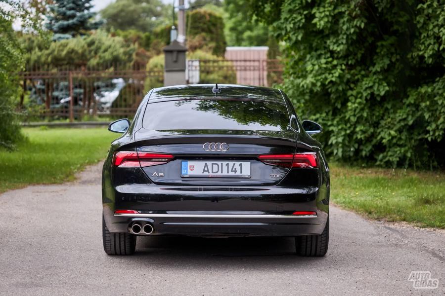 Черный Ауди A5 Sportback 2018 в Вильнюс, объемом двигателя 2.00 л и пробегом 279 тыс. км за 18190 €, фото 8 на AUTOMOTO.COM.LV
