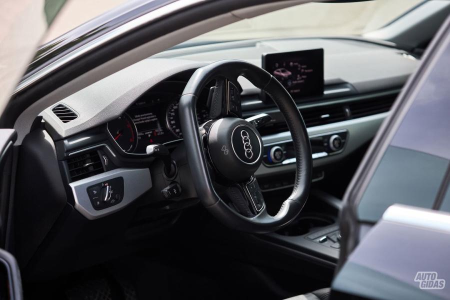 Черный Ауди A5 Sportback 2018 в Вильнюс, объемом двигателя 2.00 л и пробегом 279 тыс. км за 18190 €, фото 19 на AUTOMOTO.COM.LV