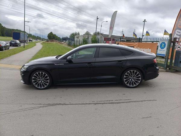 Black Audi A5 Sportback 2018 in Kaunas, with an engine capacity of 1.97 L and mileage of 265 thousand km for 16999 €, photo 9 on AUTOMOTO.COM.LV